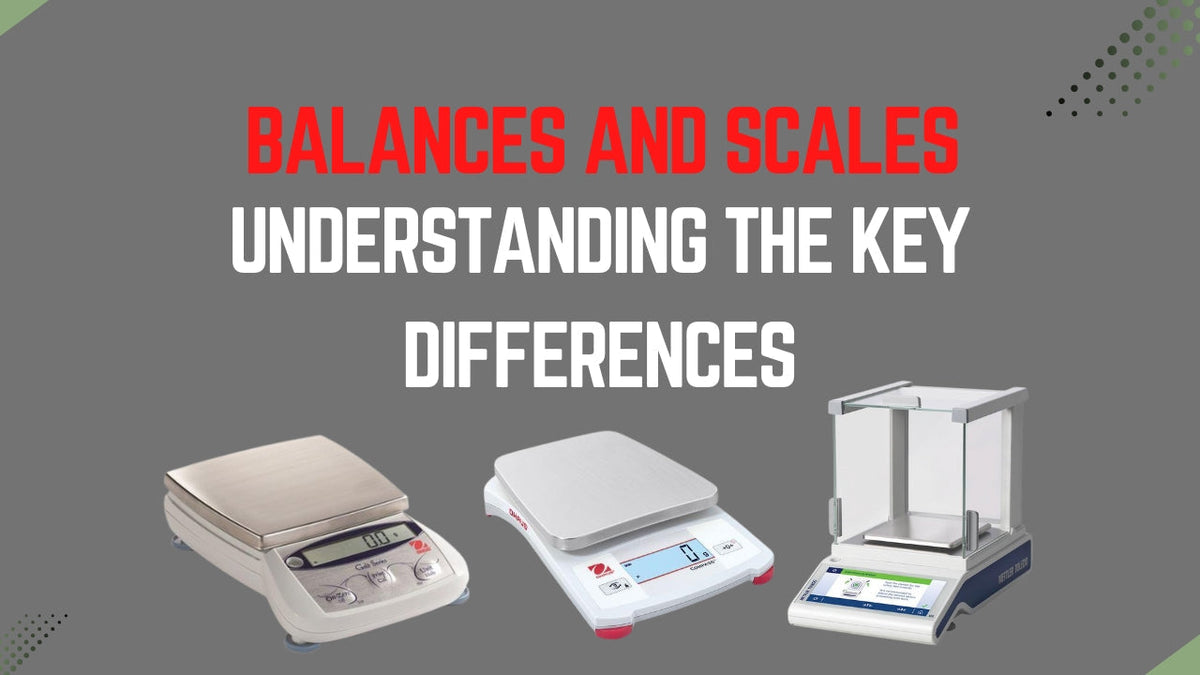 Balances and Scales: Understanding the Key Differences – DISCOUNTscales