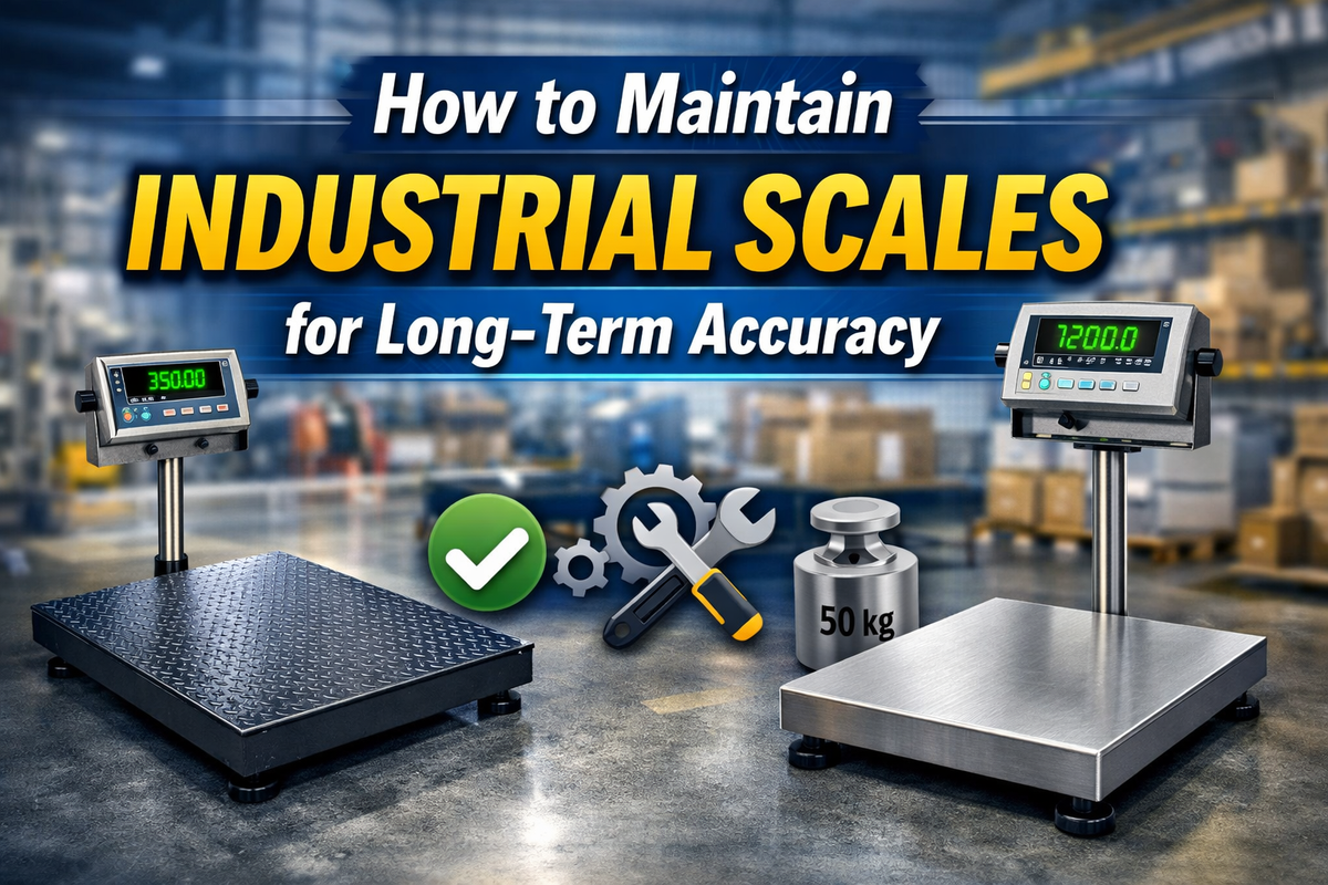 How to Maintain Industrial Scales for Long-Term Accuracy – DISCOUNTscales
