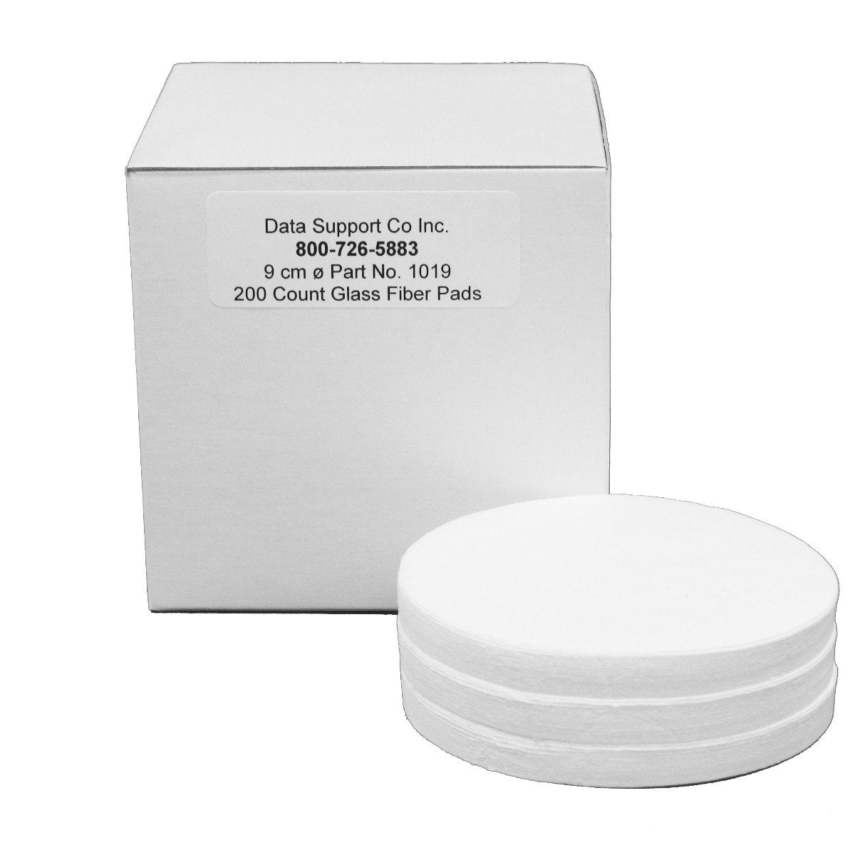 DSC Glass Fiber Sample Pads 9 cm for Moisture Analyzers 10000 Pads (CEM ...